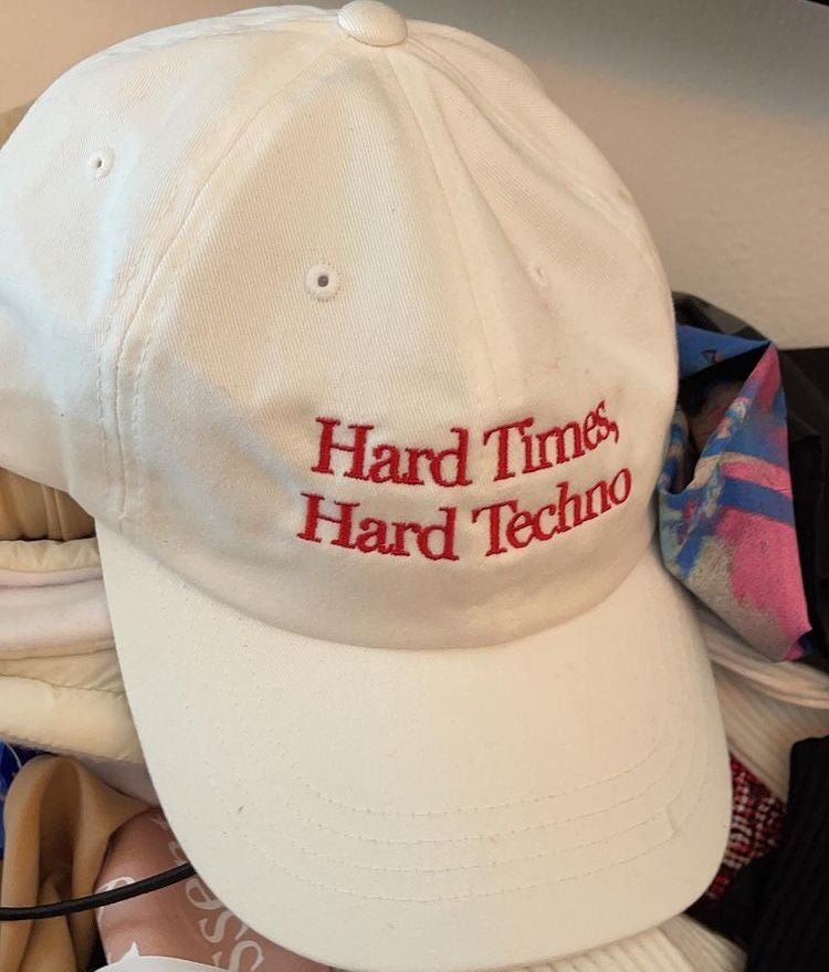 Hard Times Hard Techno Cap